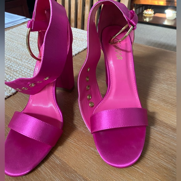 Shoes | Fuchsia High Heels | Poshmark